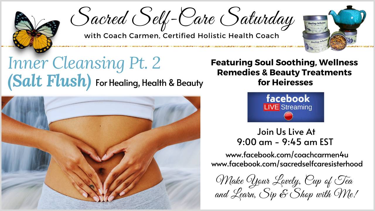 Saline Purge (the Quick, Easy, Safe & Cheap Way to Clean Things Out )