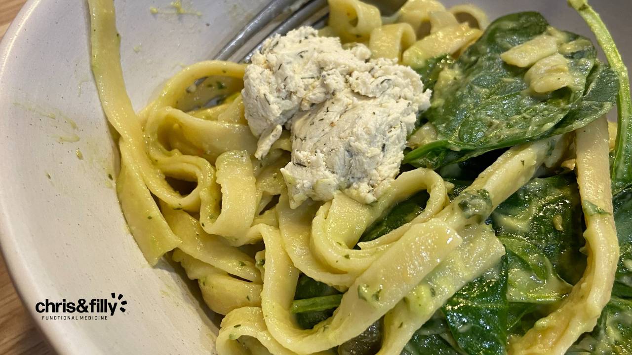 Goodness Pasta with Avocado + Lemon