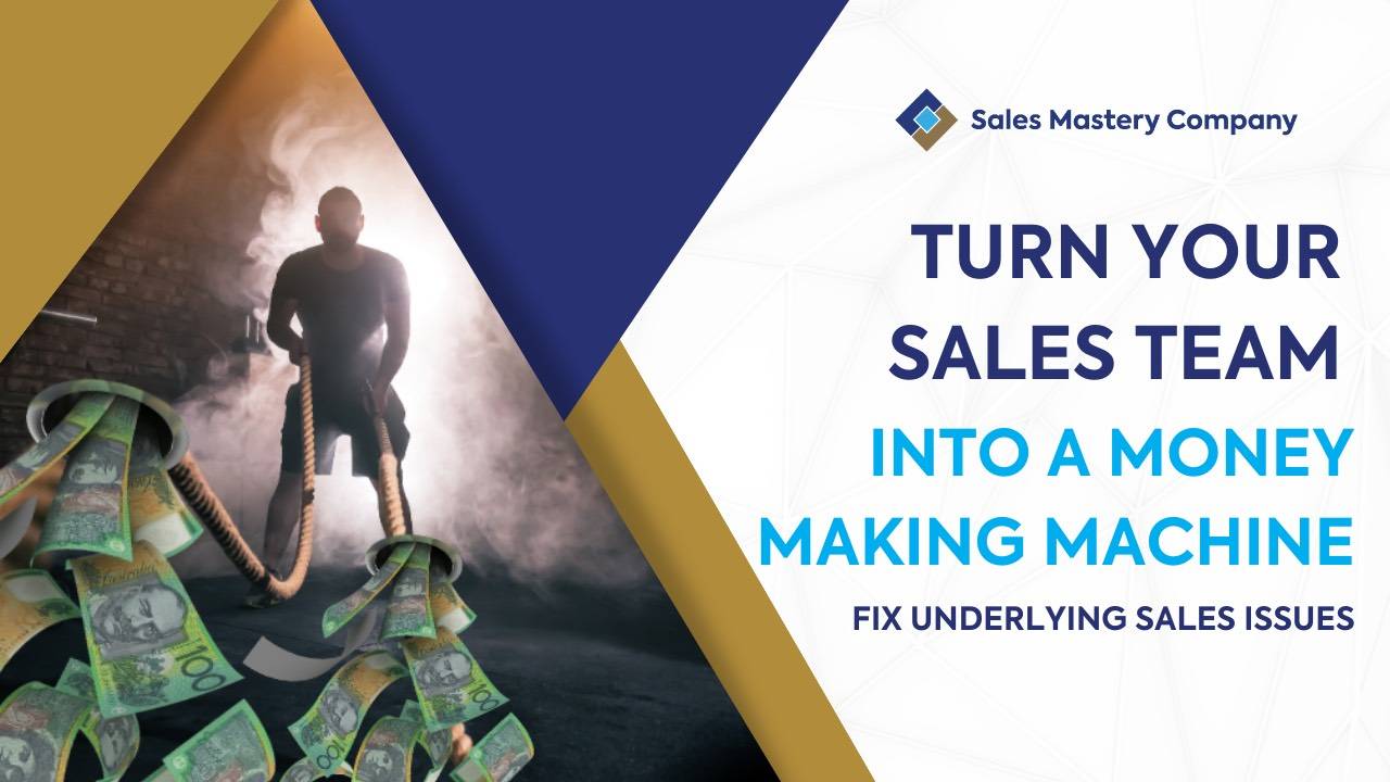 Turn your sales team into a money-making machine Masterclass