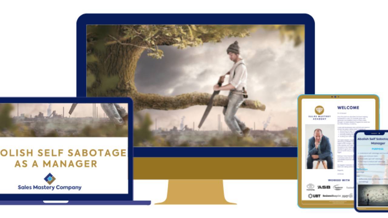 WCM - Thank You WCM - Abolish Self Sabotage as a Manager