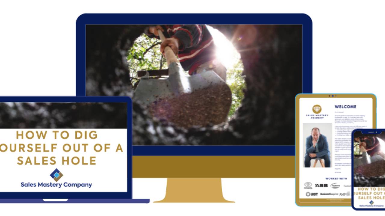 WCM - How to Dig Yourself Out of a Sales Hole