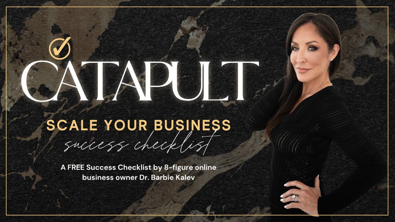 Catapult Success Checklist Freebie