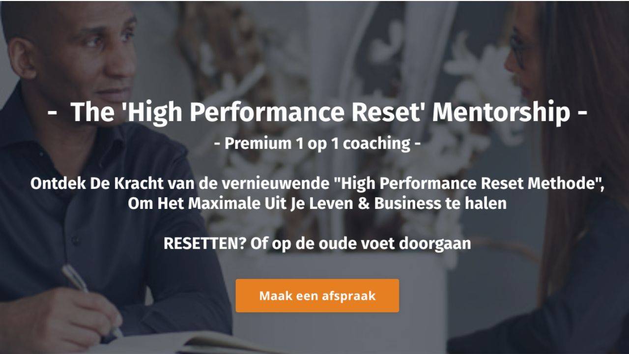 Premium 'High Performance Reset' Mentorship