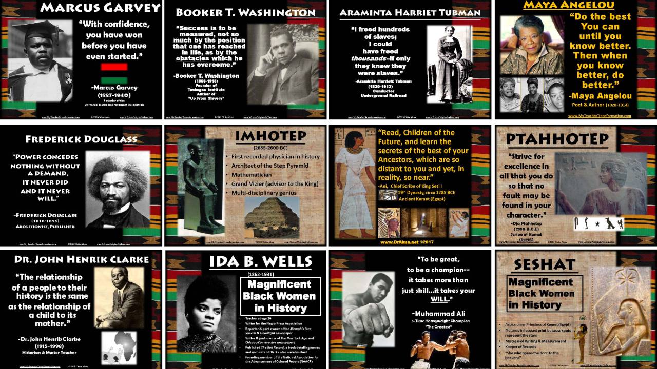 Black History Posters