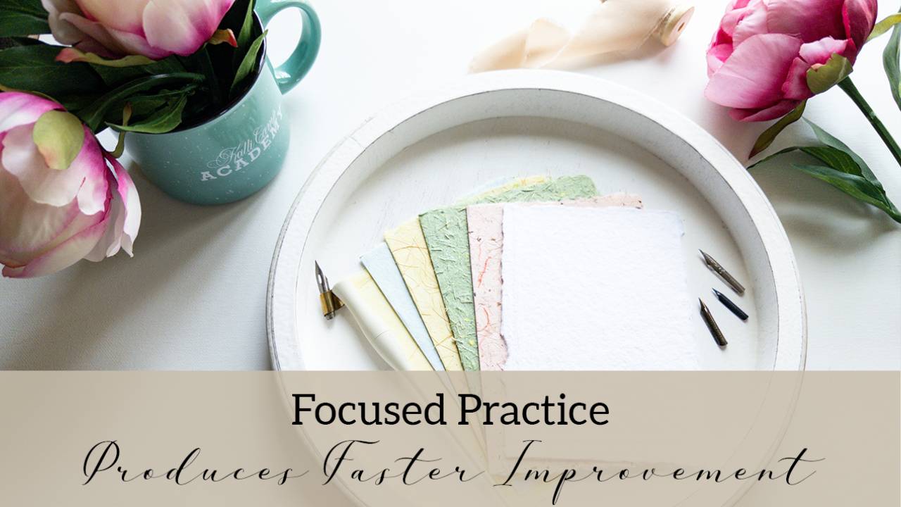 Focused Practice Produces Faster Improvement