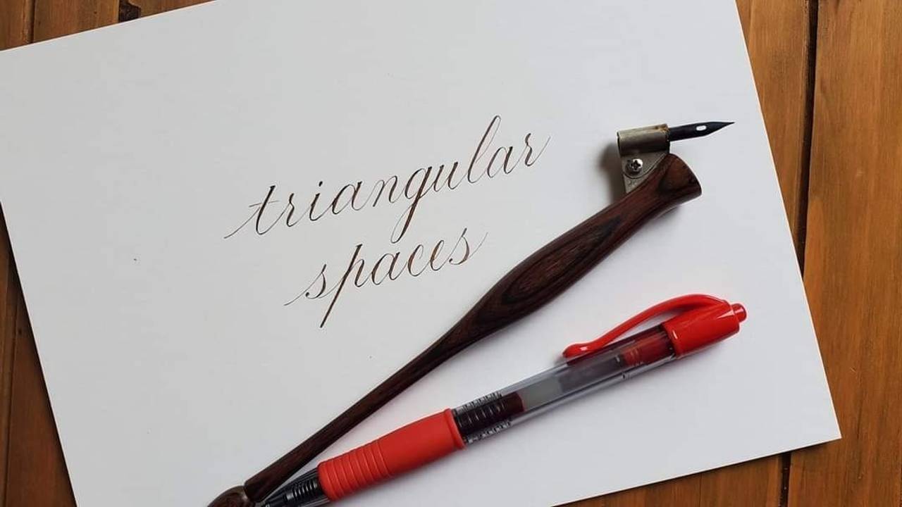 Copperplate Critique: Triangular Spaces