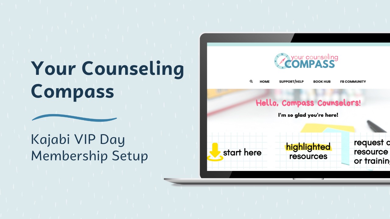 Client Showcase | Your Counseling Compass | Kajabi Membership