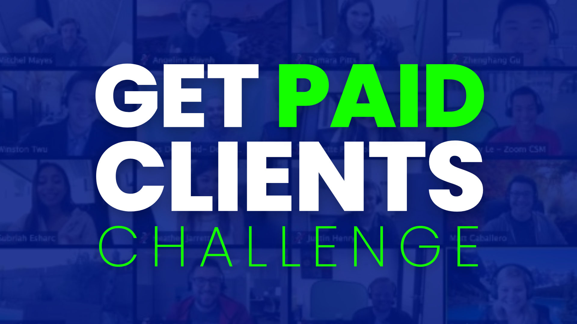 Get Paid Clients Challenge: How to Get Coaching Clients in 5 Days