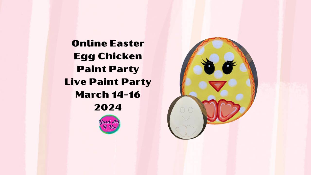 Easter Egg Online Paint Party- Join Now!