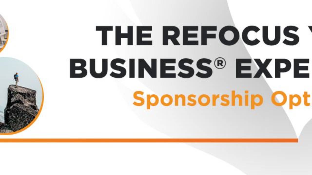 The Refocus Your Business Experience Sponsor page