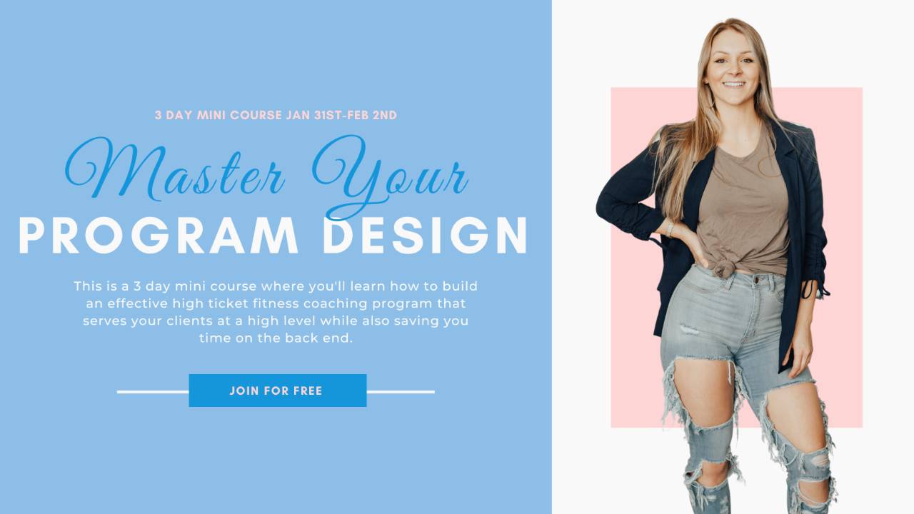 Master Your Program Design Mini Course
