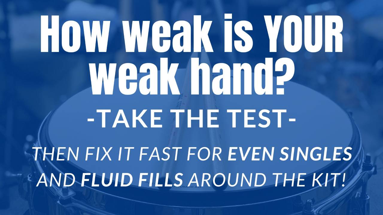 How weak is YOUR weak hand? Take the test: