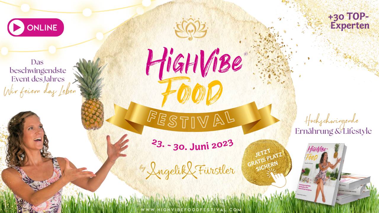 EnerCHI - erwecke deine Zellen 🌱 AngelikA 💖 HighVibeFood FESTIVAL 🎉