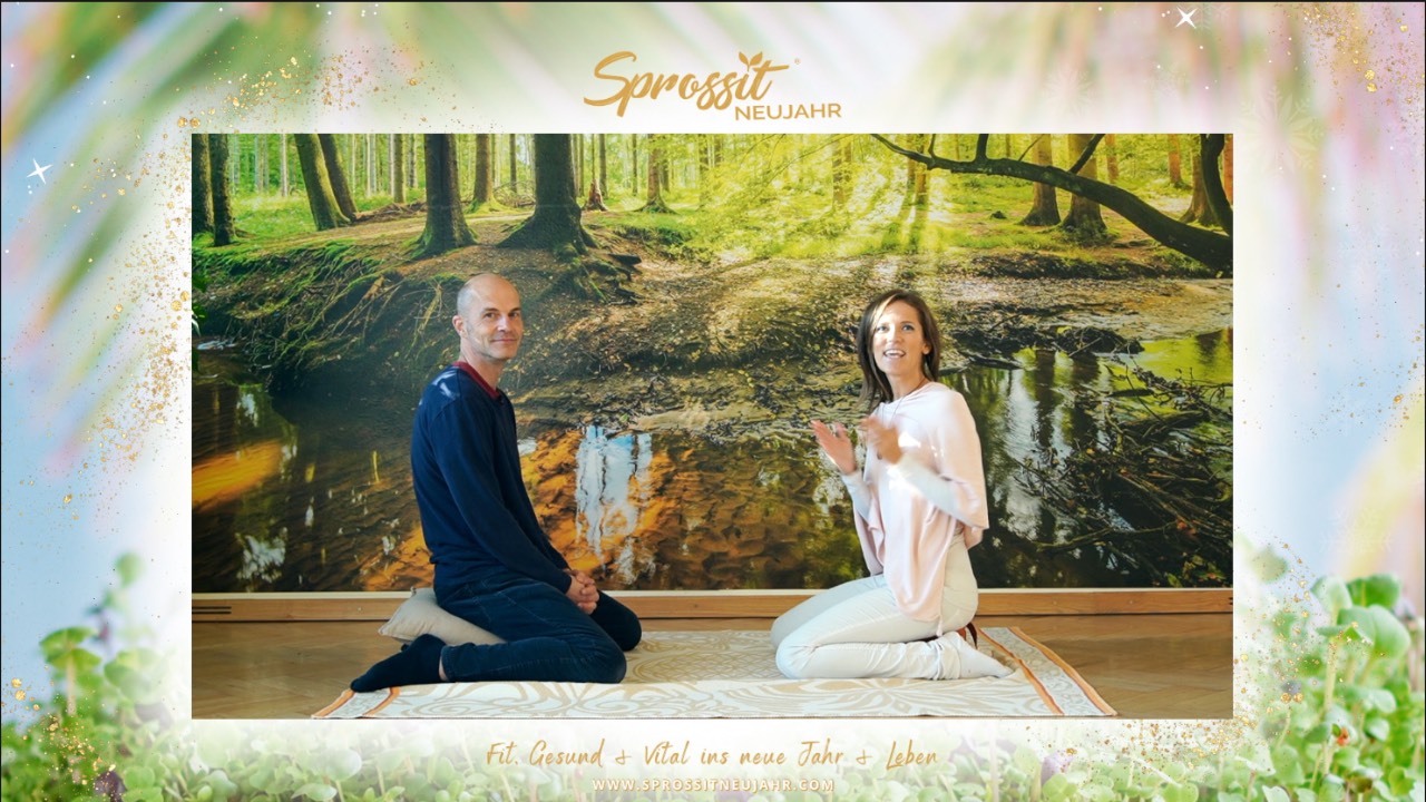 Lebensenergie 🌱 Christian Dittrich-Opitz bei Sprossit Neujahr 🌱