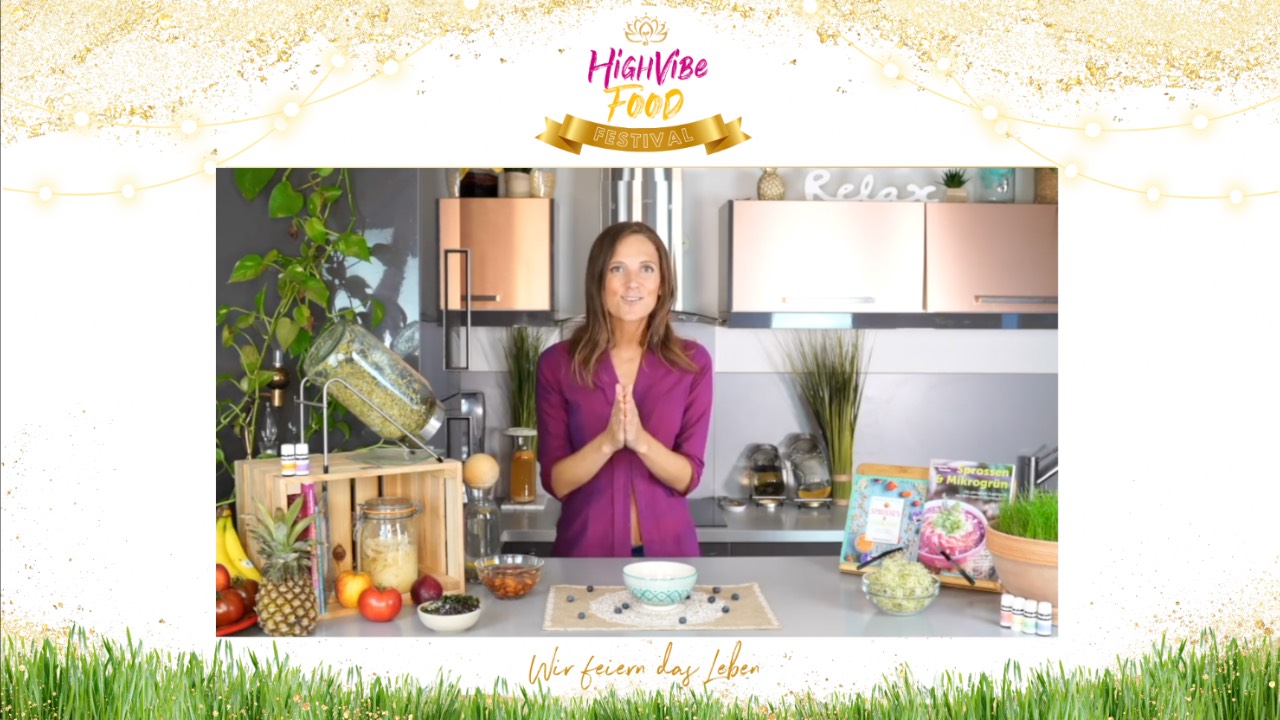 High Vibe Food 🌱 AngelikA Fürstler 💖 HighVibeFood FESTIVAL 🎉