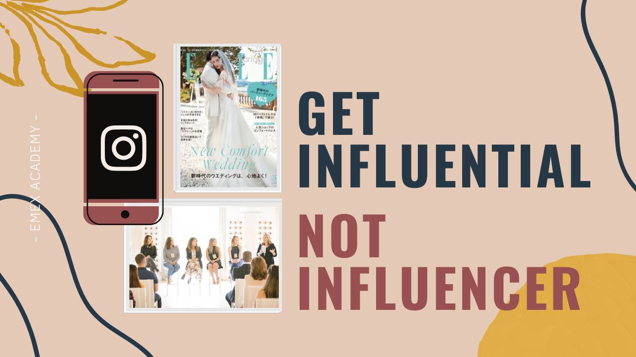 GET INFLUENTIAL (NOT INFLUENCER)