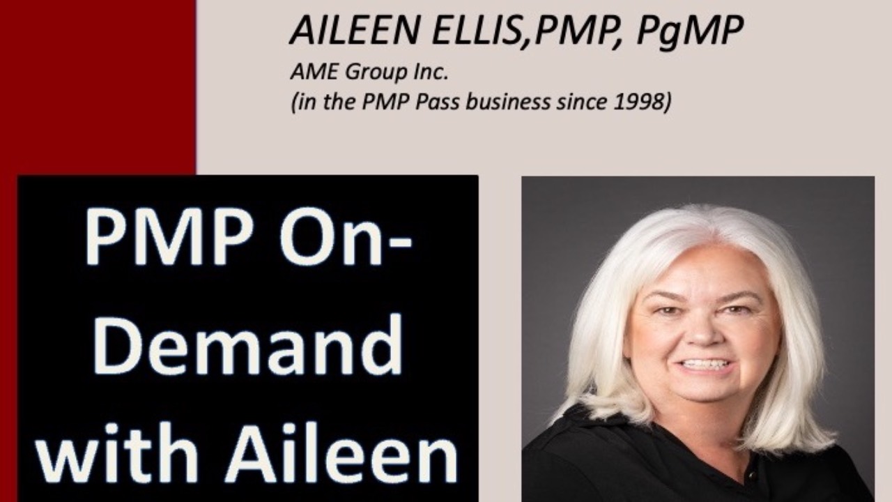 PMP Exam On-Demand Course With Aileen