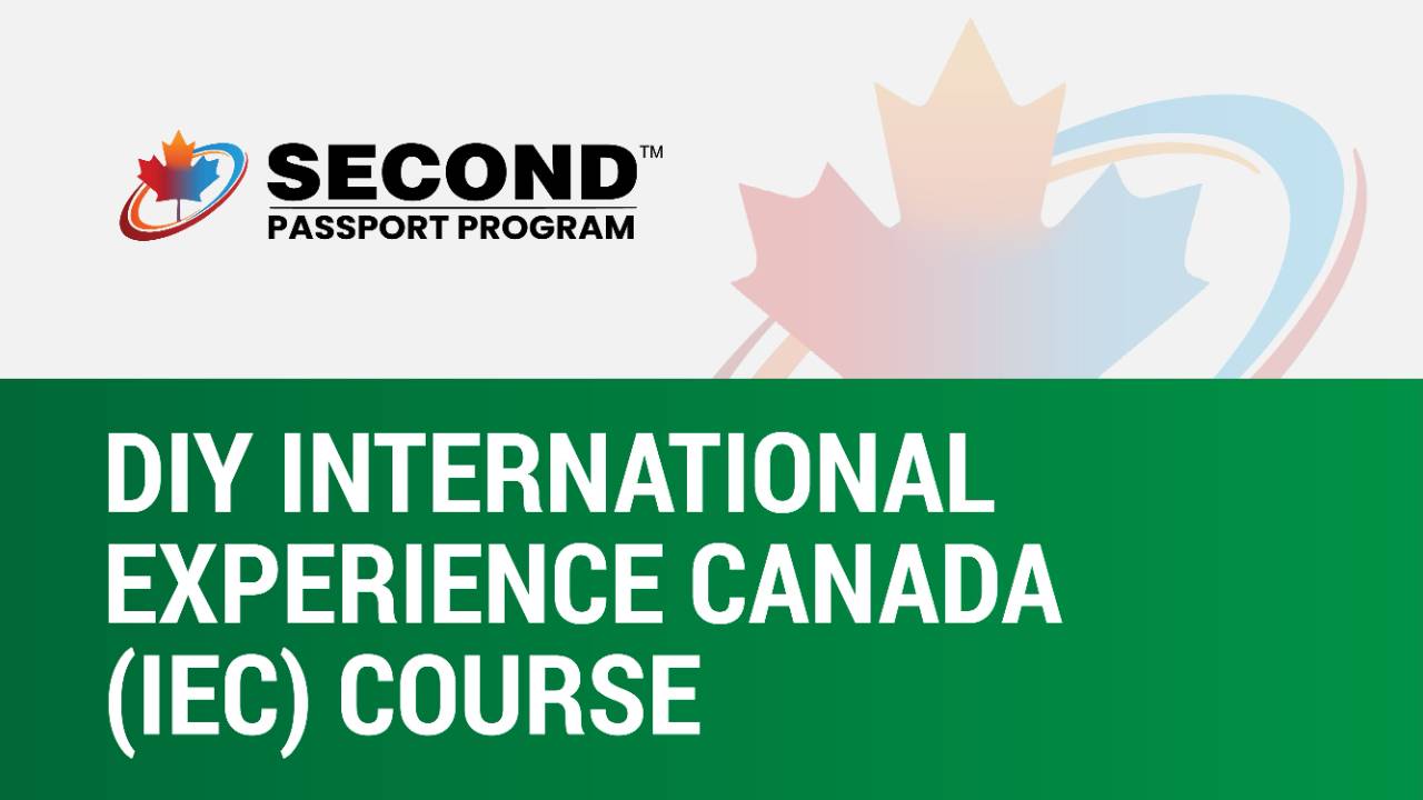 DIY IEC Course - Second Passport