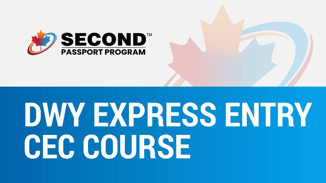 DIY CEC Course/File Review - Second Passport