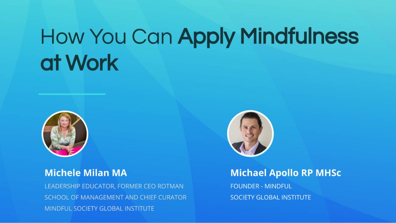 FREE On-Demand: Mindfulness for Focus, Stress, and Well-Being at Work