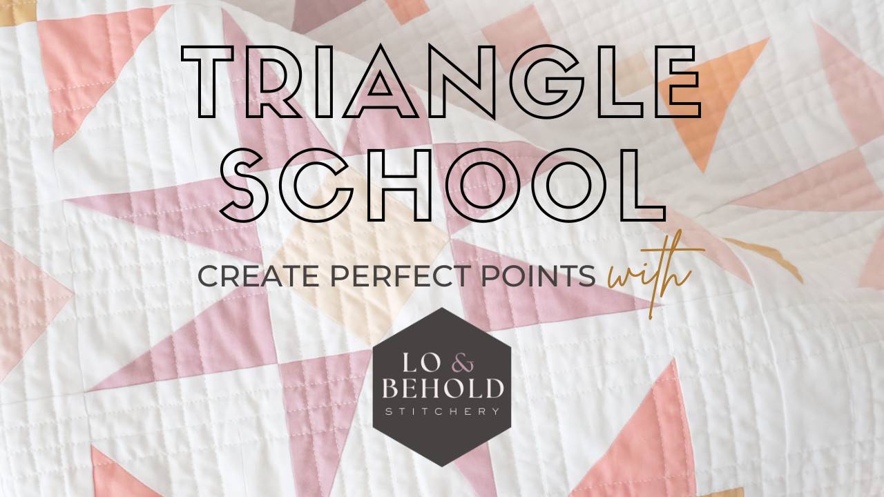 Triangle School Quilting Course