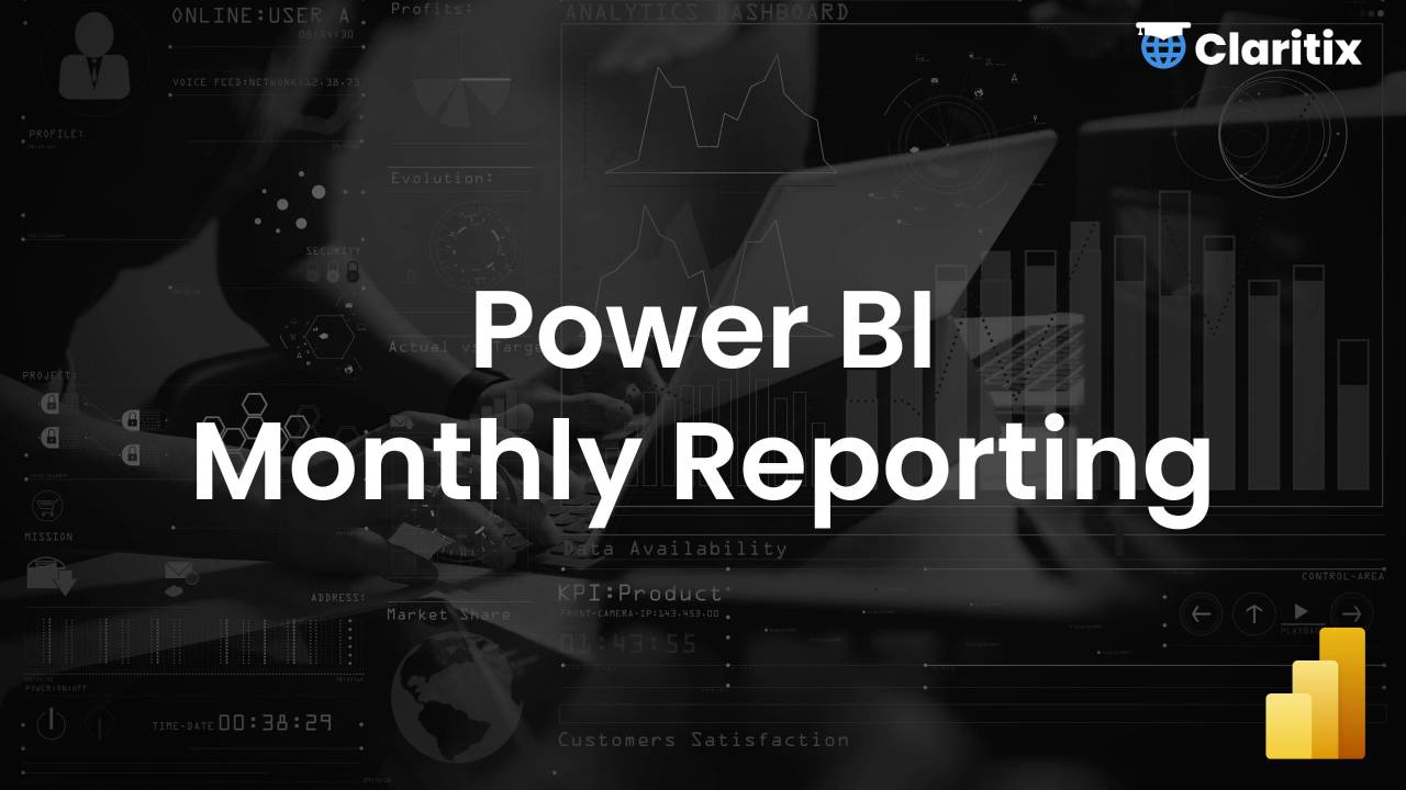 Power BI Monthly Reporting - Best Power BI Course for Finance