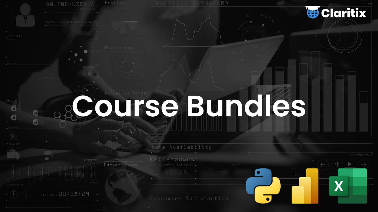 Power BI, Excel & Financial Modelling Course Bundles | Claritix