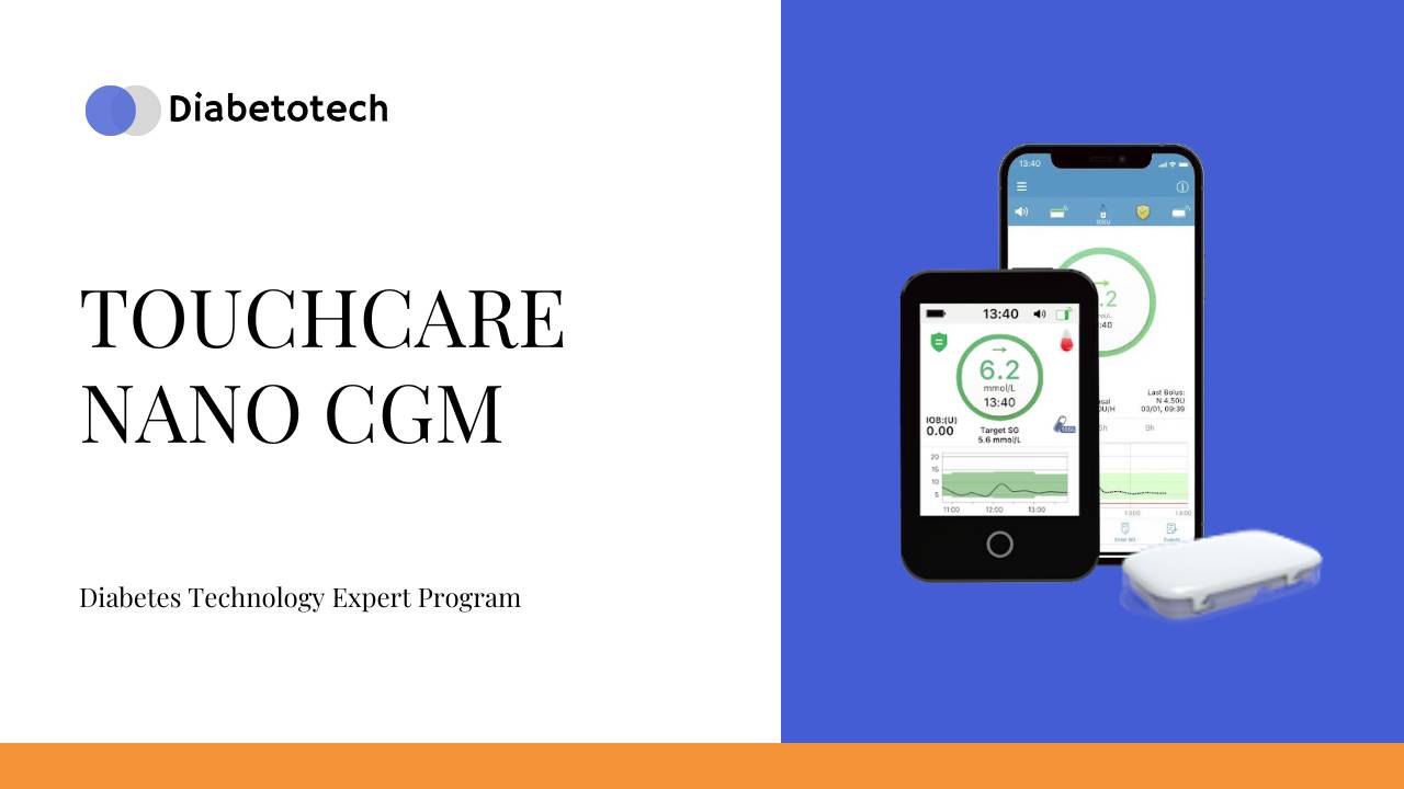 TouchCare Nano CGM | Continuous Glucose Monitoring Certified Course