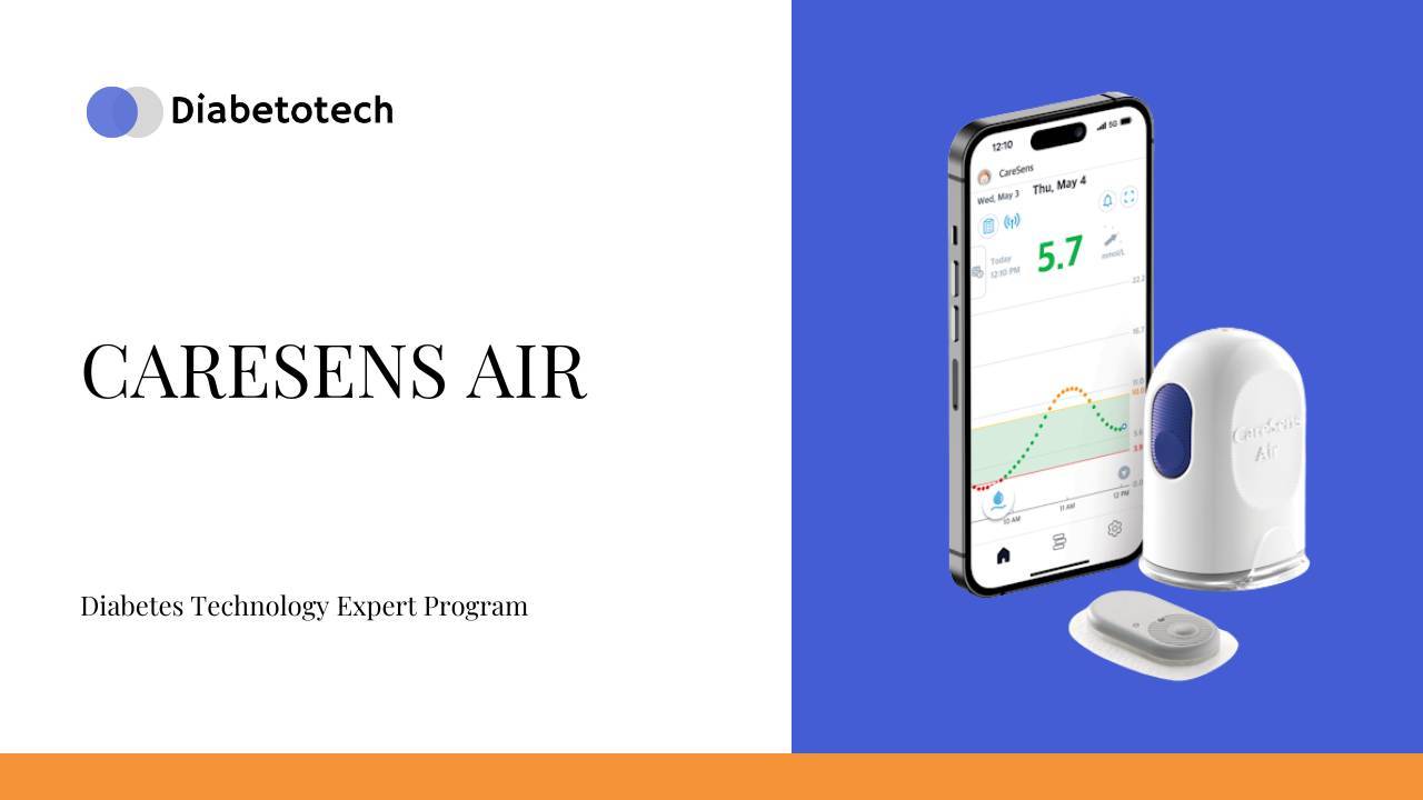 CareSens Air CGM Certified Course | Diabetotech