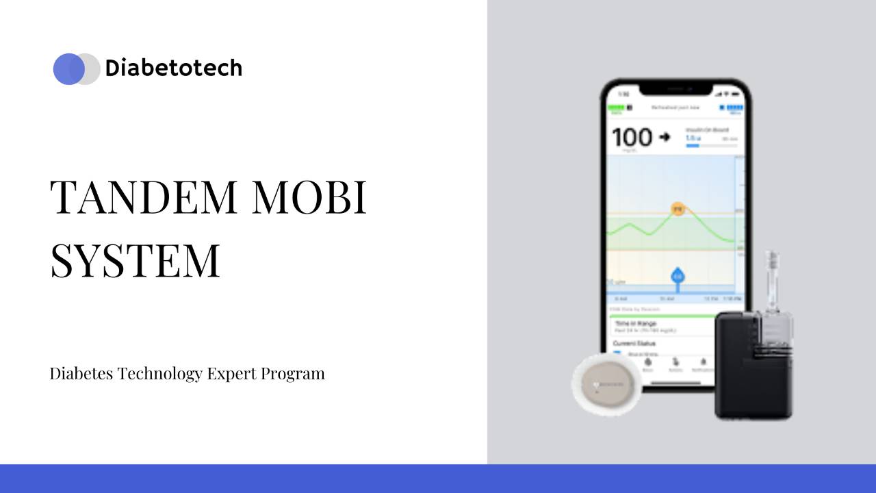 Tandem Mobi System | Full control diabetes monitor | Diabetotech