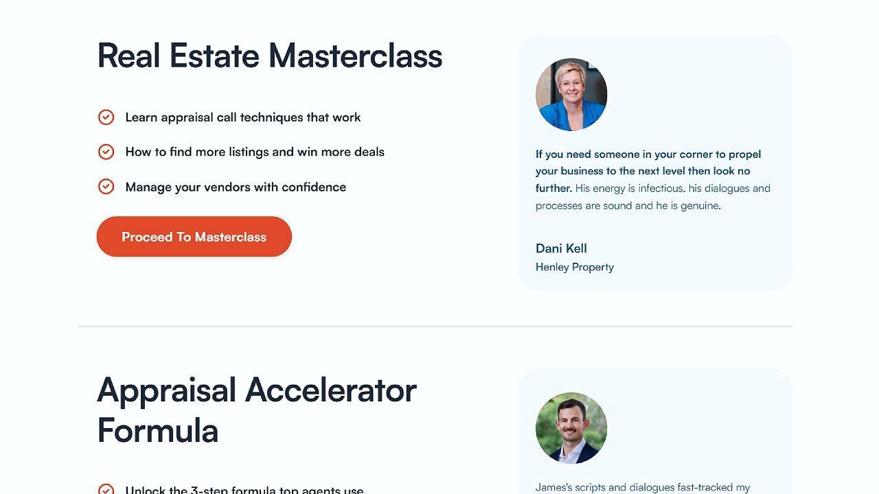 Free Real Estate Trainings Fast Track Success With James Williams