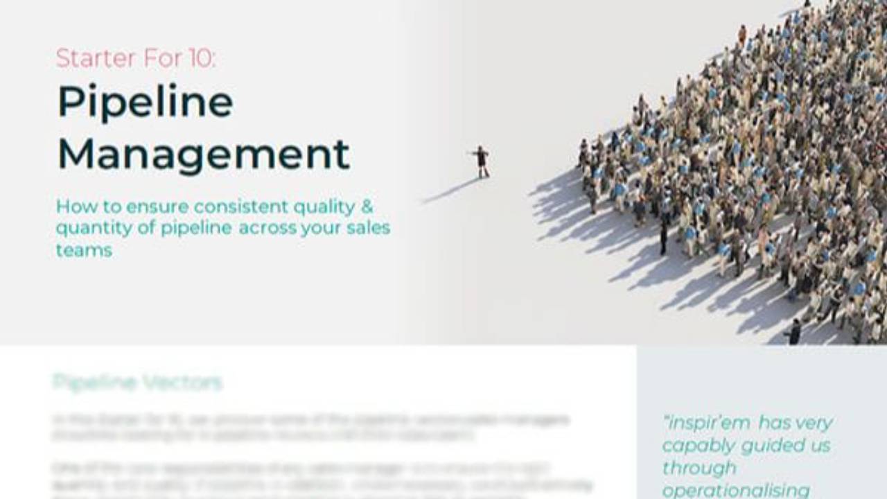 Sales Pipeline Management Guide | Improve forecasting & conversion