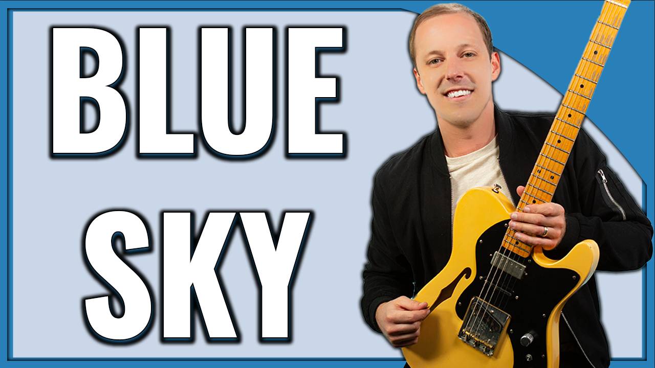Blue Sky Guitar Lesson (Allman Brother Band)