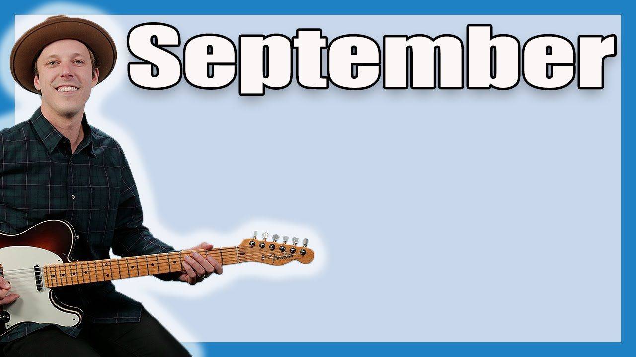 The ULTIMATE September Chords And Guitar Lesson (Earth, Wind & Fire)
