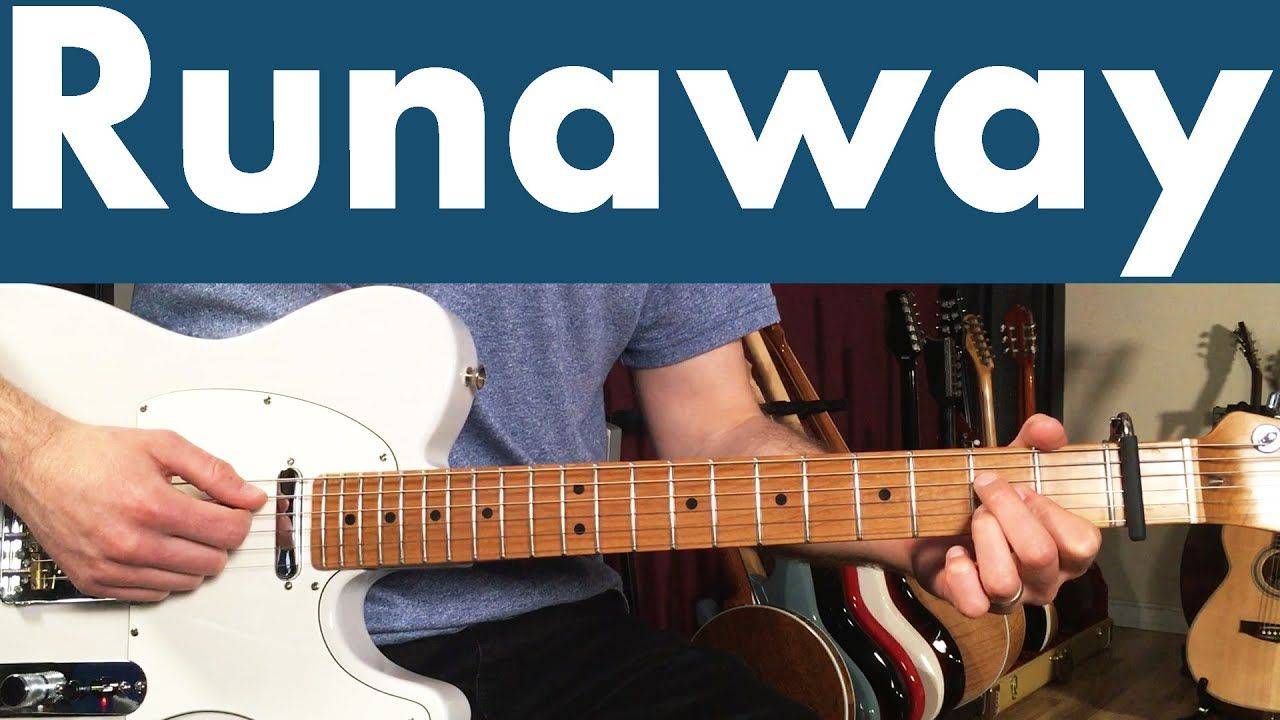 Runaway Chords & Guitar Lesson (Most Accurate)