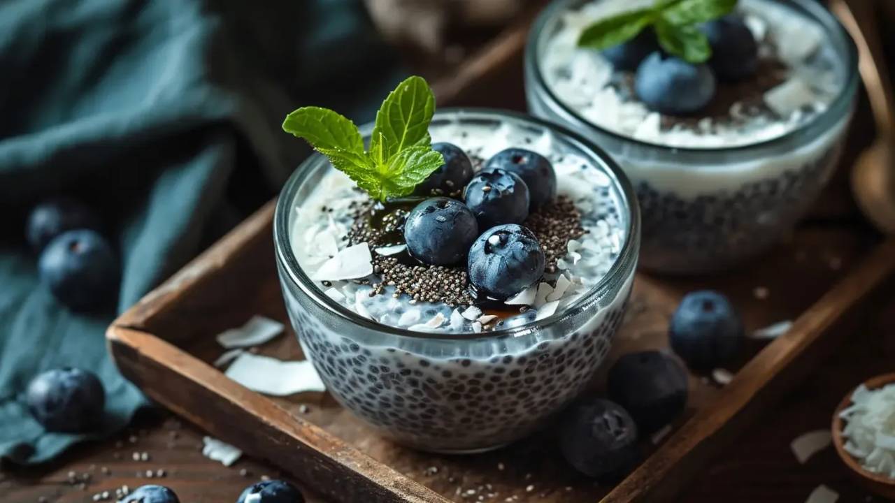 Chiazaad pudding in 3 eenvoudige stappen