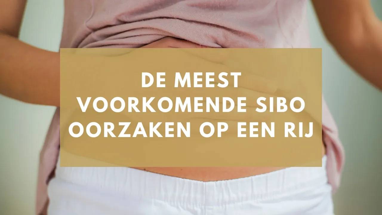 De meest voorkomende SIBO oorzaken op een rij