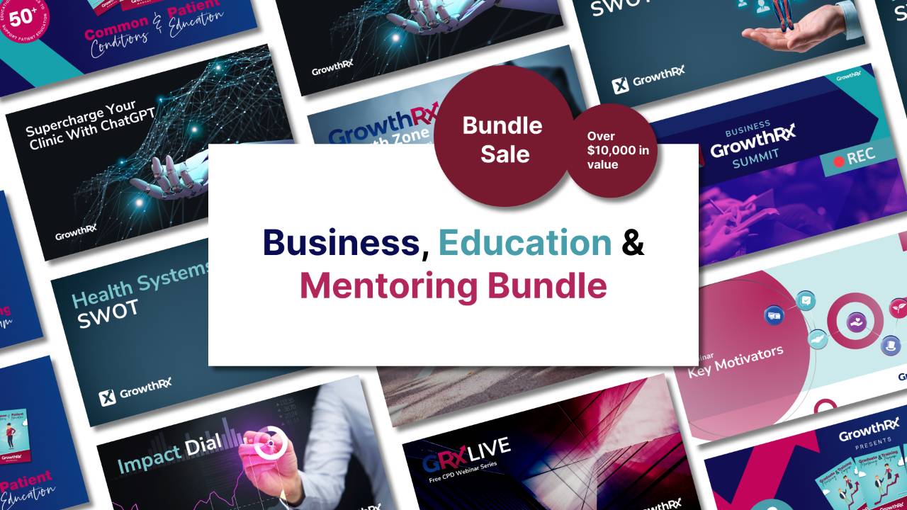 GrowthRx Business, Education & Mentoring Bundle