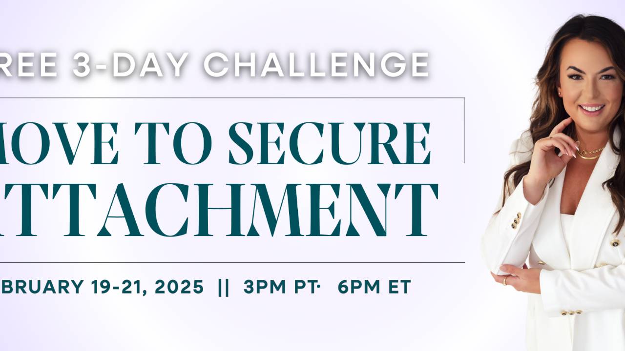 Move to Secure Attachment: 3-Day Challenge Registration