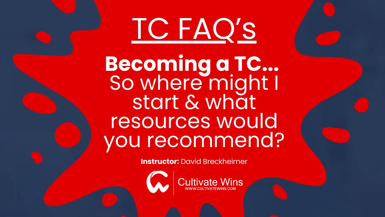 Becoming a TC - Resource Blog