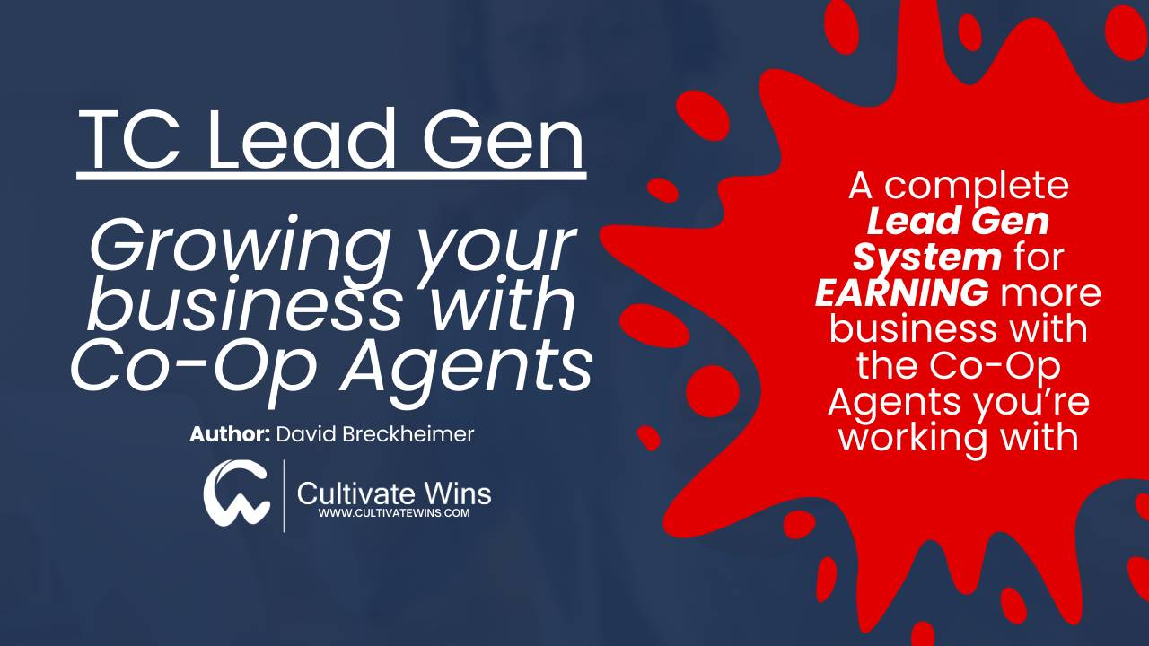 TC Lead Gen - Co-Op Agents - Complete System w/Templates