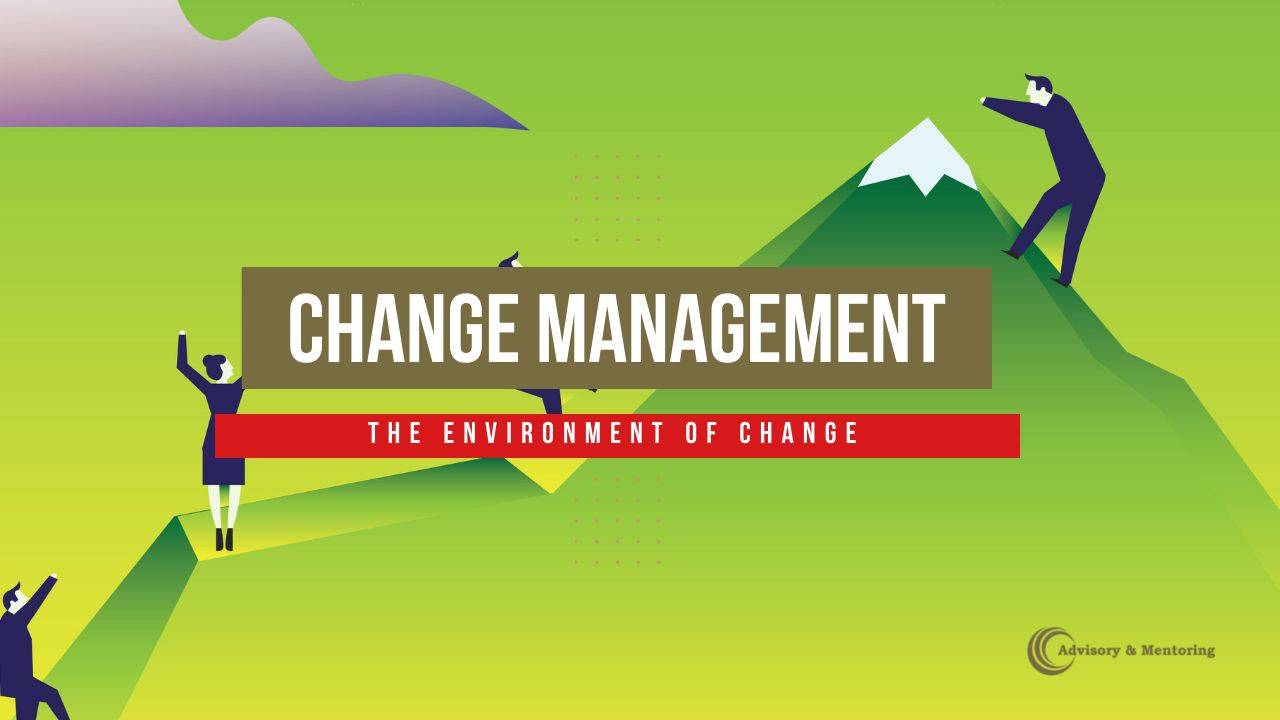 Change can happen only when the environment of change is right