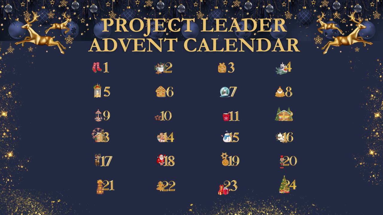 PROJECT LEADER ADVENT CALENDAR
