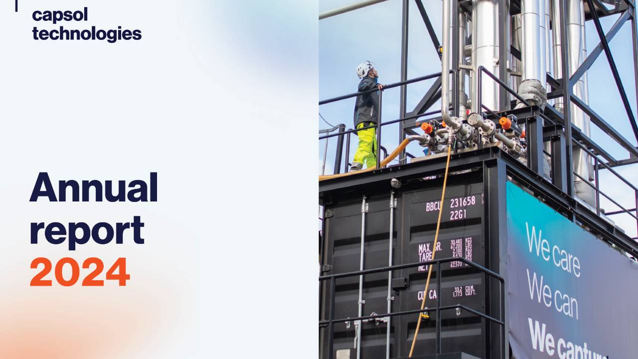 Capsol Technologies ASA: Annual Report 2024