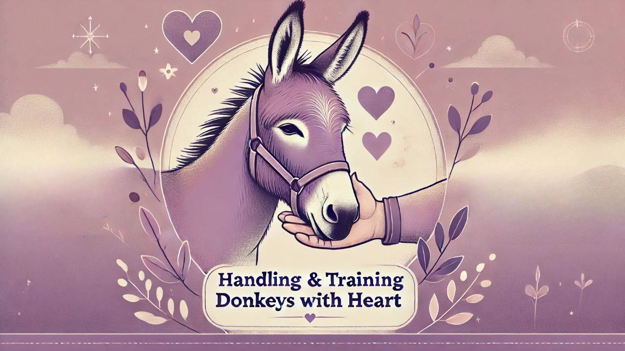 Handling & Training Donkeys with Heart 🫶🏻