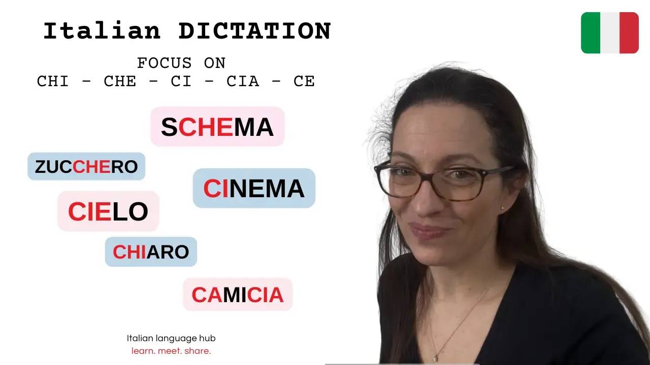 Practice with an easy DICTATION exercise.