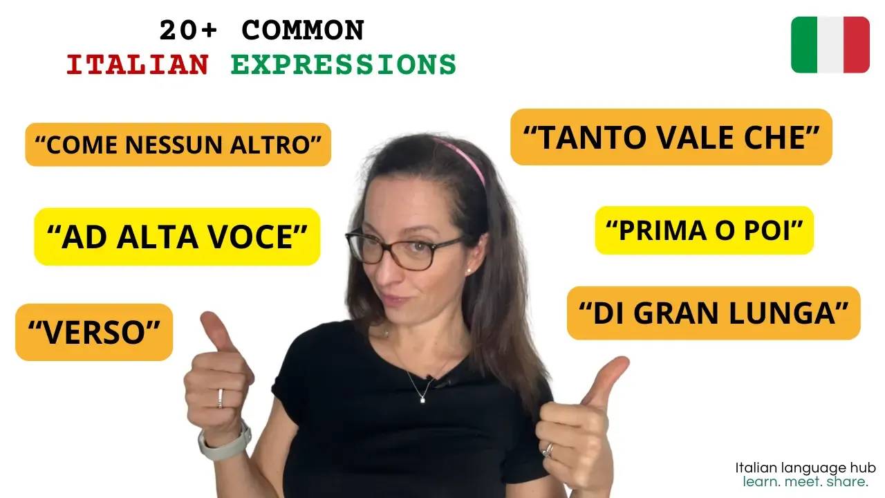 20+ Common Italian expressions for natural conversations