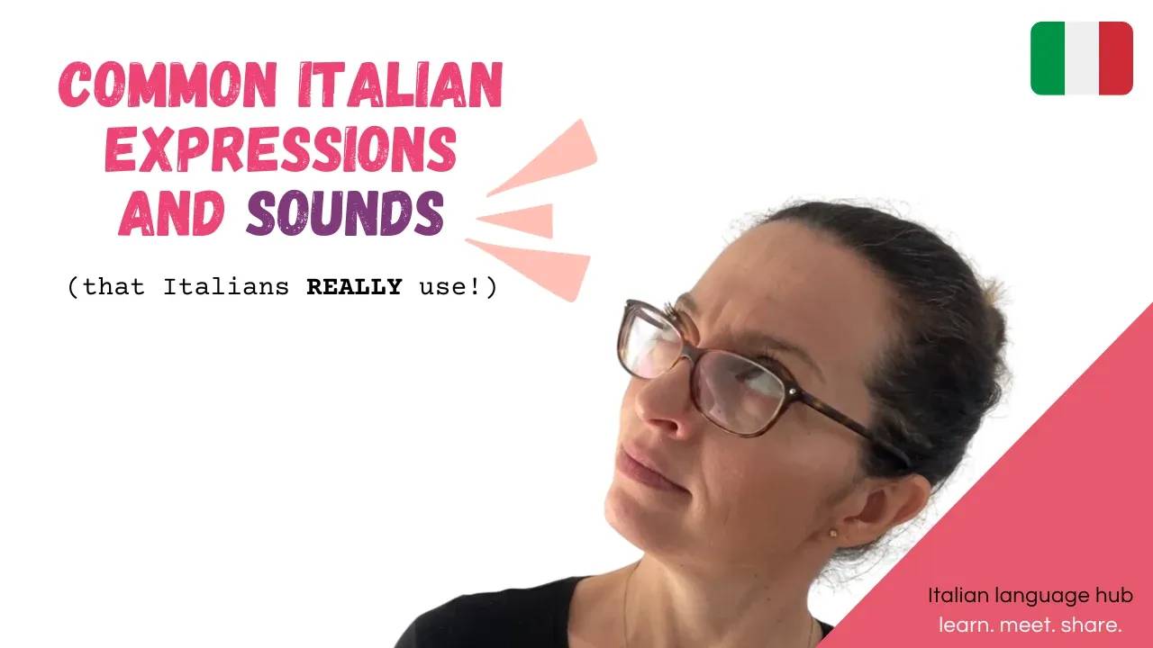 Common Italian Expressions to Sound Like a Real Italian!