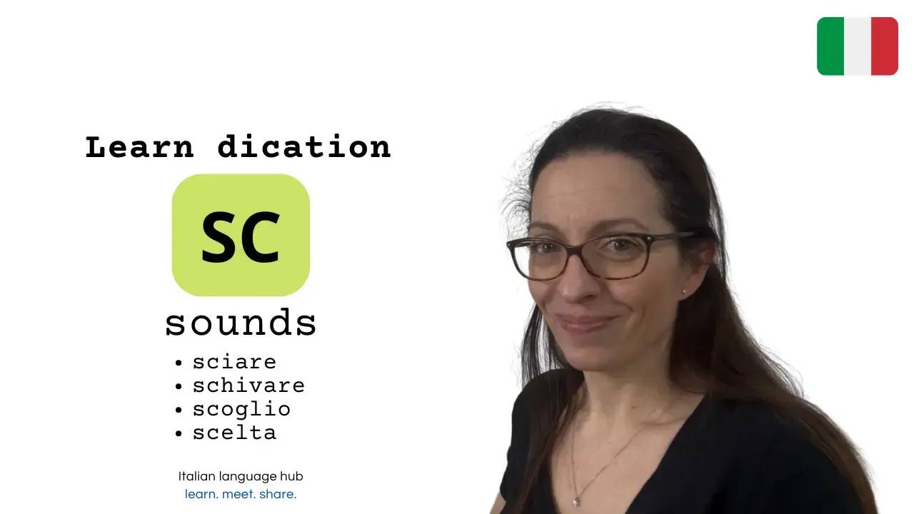 Practice Italian with a dictation on the SC sound