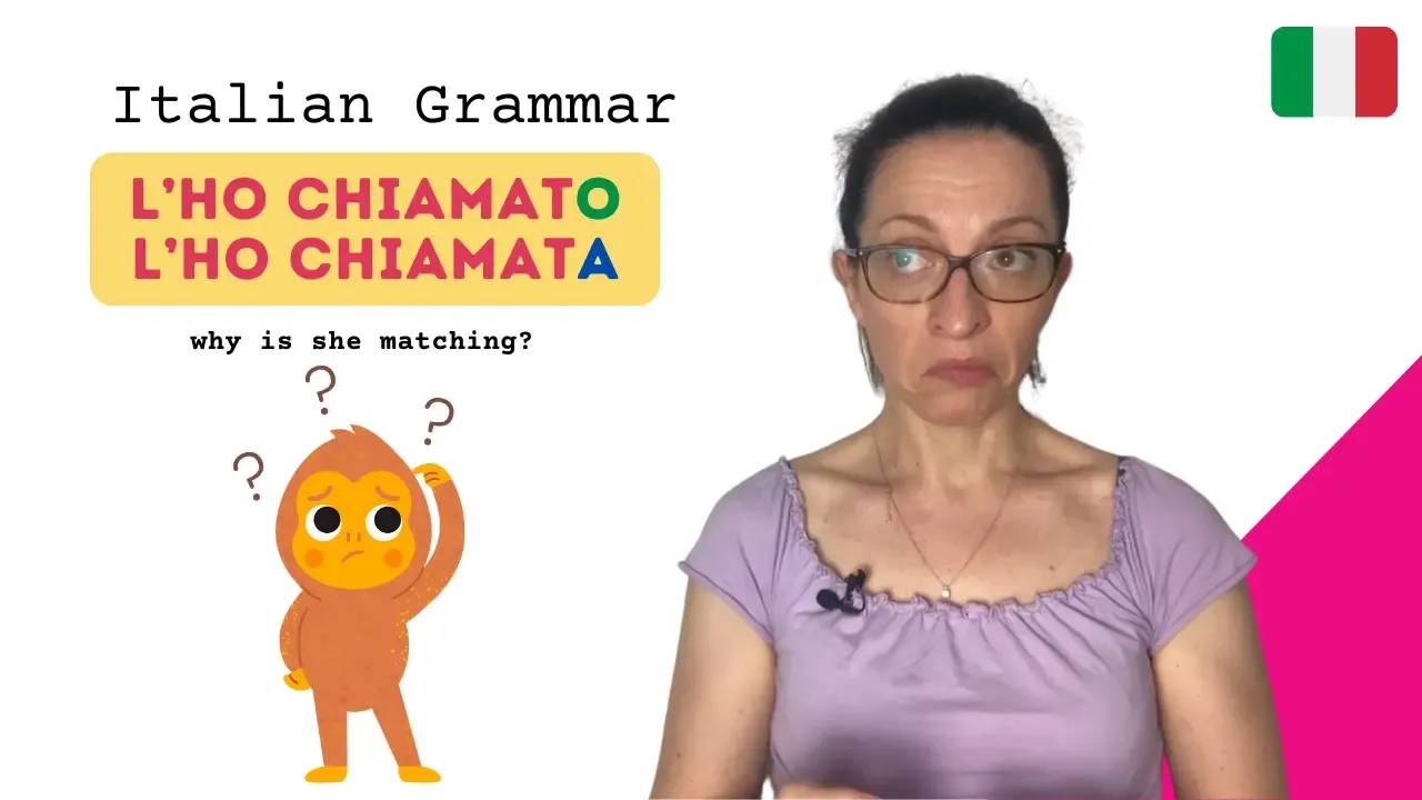 Learn to match or not match past participles in Italian